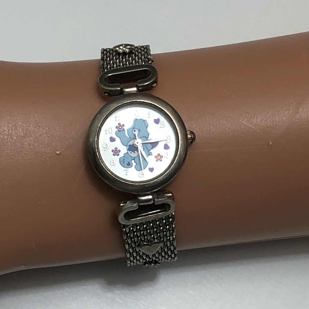 Rare Care Bears Collectible Silver Tone Ladies Watch … - Gem